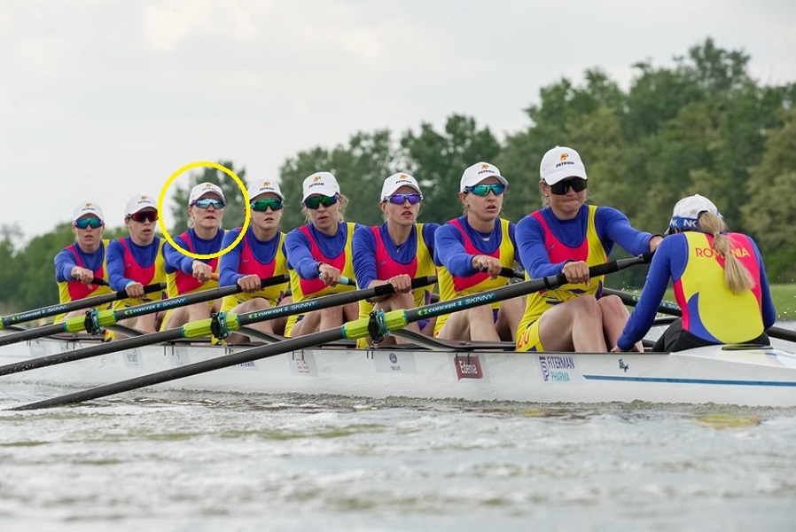 Canotoarea Adriana Adam, campioană europeană cu echipajul W8 ...